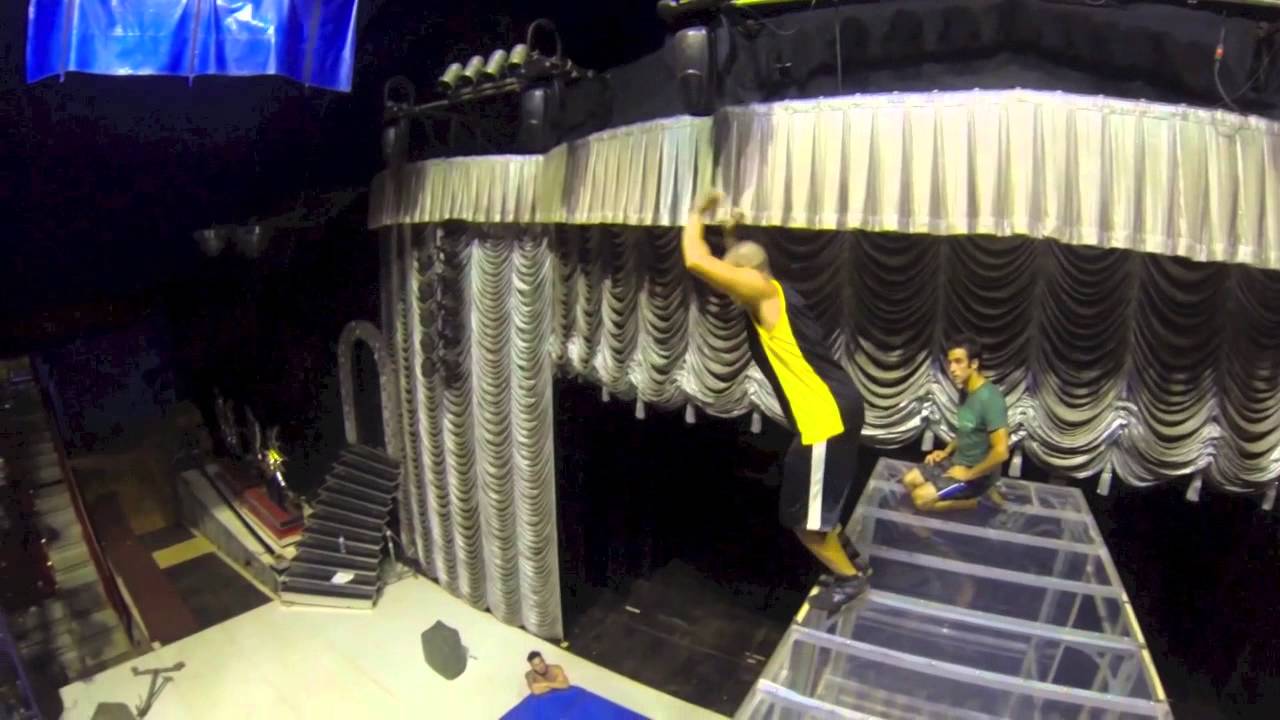 Tramp Wall Dominic Barge 2014 - YouTube