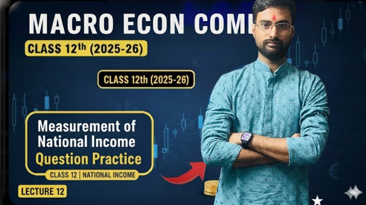Measurement of National Income|Income methods question practice |Class ...