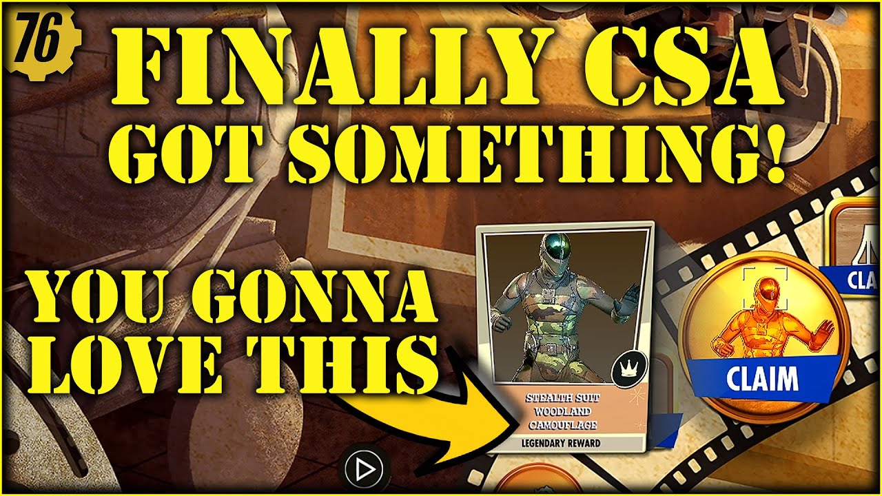 Fallout 76 - Chinese Stealth Suit Woodland Camouflage Paint Review. SB ...