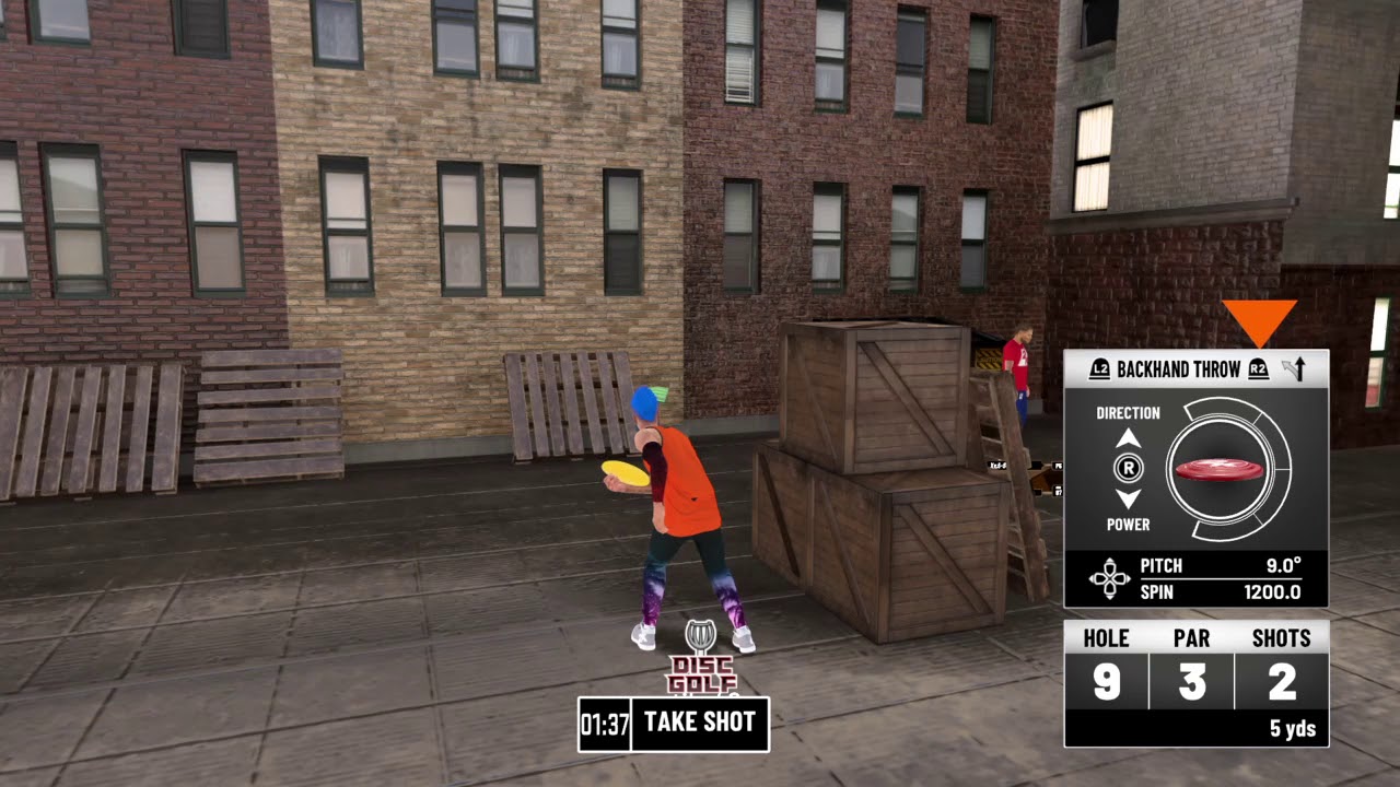 NBA 2k20 Best Disc Golf Trick Shot Ever! - YouTube