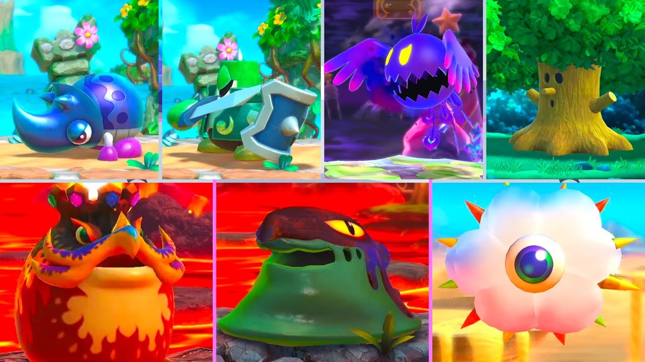 Super Kirby Clash | Hornhead| Gigant Edge| Greater Doomer| Whispy Woods ...