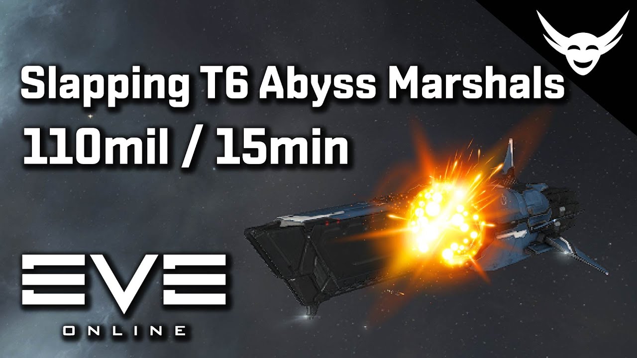 EVE Online - Slapping Marshals in T6 Gamma Abyss - YouTube