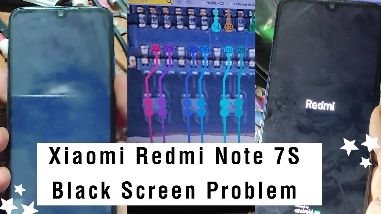 Xiaomi Redmi Note 7S Black Screen Problem Solve - YouTube