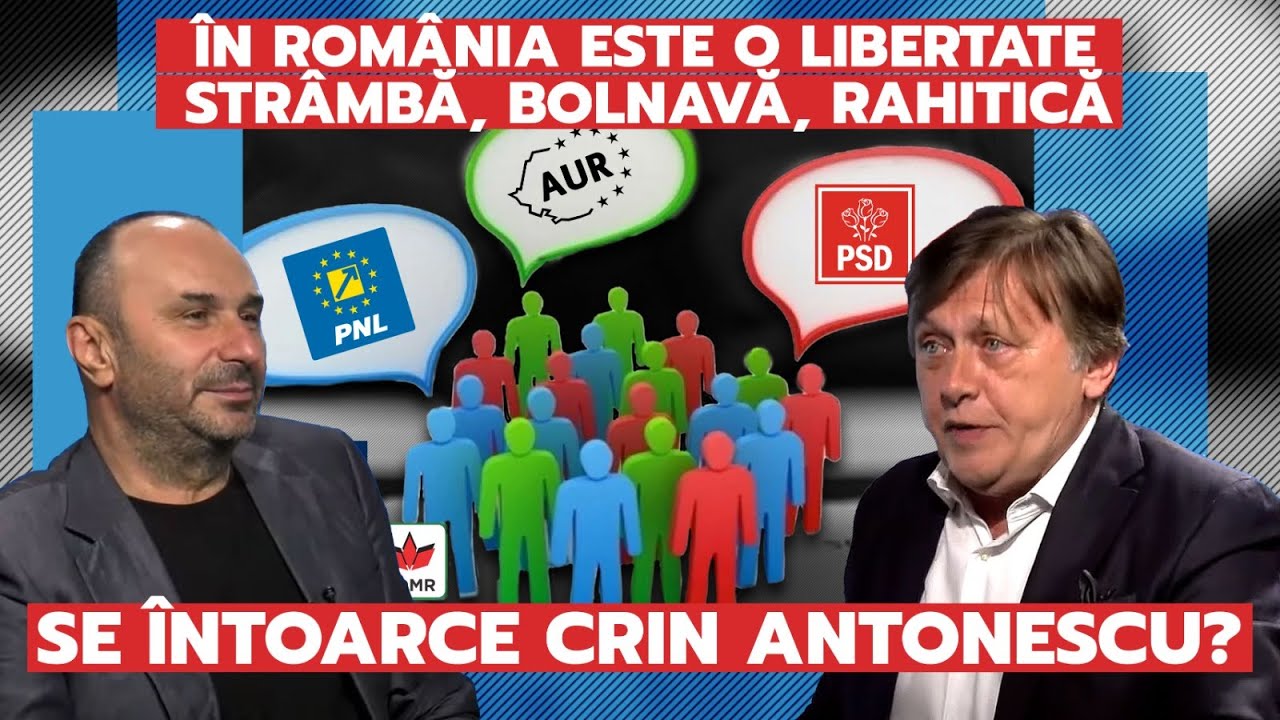 Marius Tucă SHOW | Invitat: Crin Antonescu: "Nu mă consider un om care ...