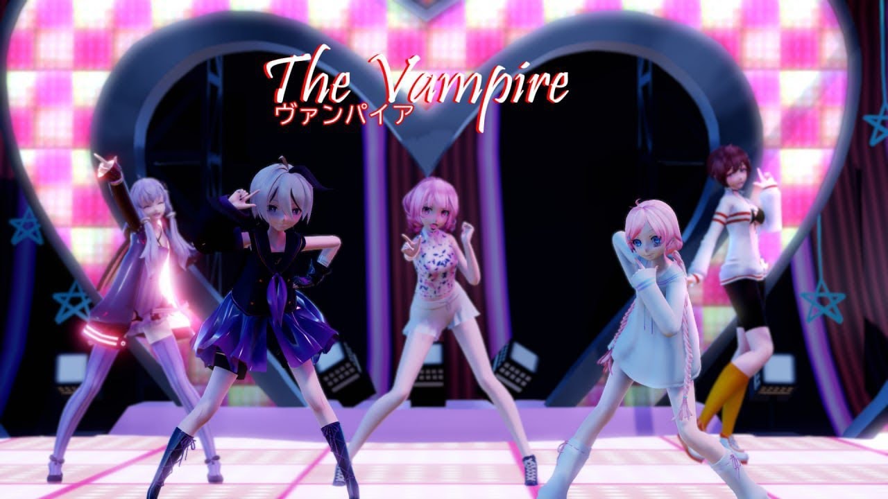 [v4 flower,Rana,Chika,MEIKO,Yuzuki Yukari]The Vampire [VOCALOIDカバー ...