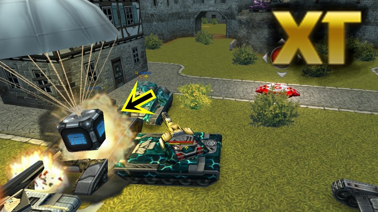 Tanki Online Annihilator Kit Gameplay - Thunder XT - Container Take ...
