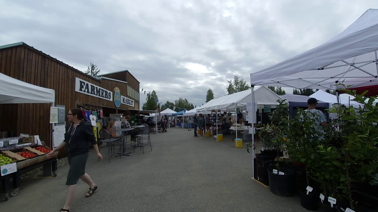 1-907-987-0229 (카톡: aktours) Farmer's Market in Fairbanks, Alaska - 파머스 ...