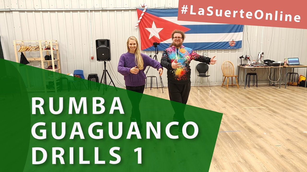 Rumba Guaguanco Drills for beginners - YouTube
