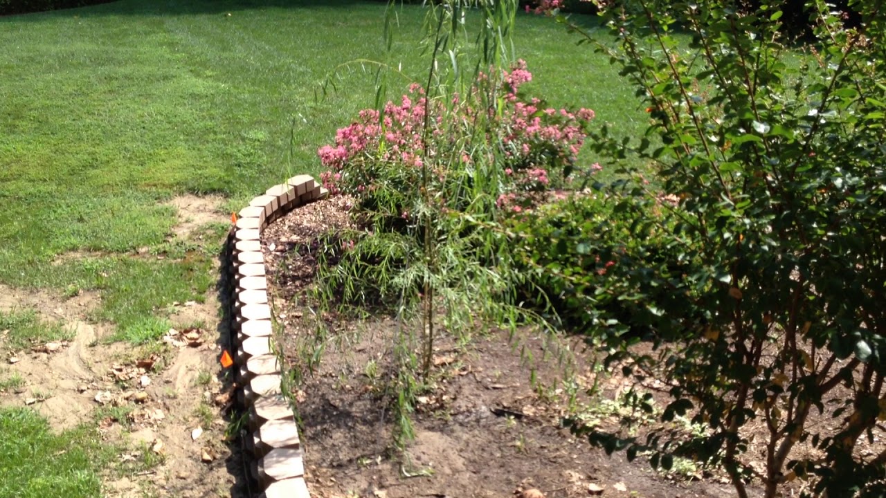 Landscaping / Easy money. Fixing washout. - YouTube