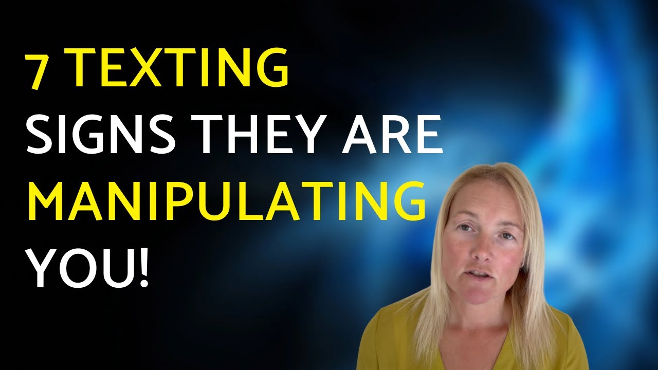 7 Texting Red Flags That Reveal a Narcissist. - YouTube