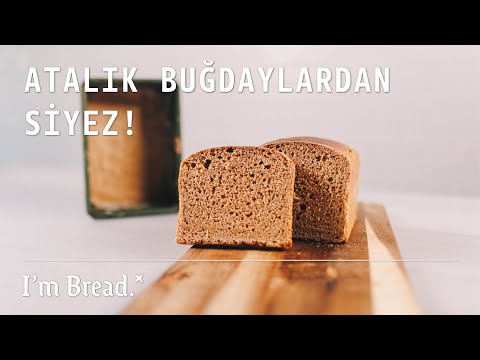 Atalık Buğdaylardan Siyez! | %100 Siyez Unundan Ekşi Mayalı Ekmek Nasıl Yapılır?