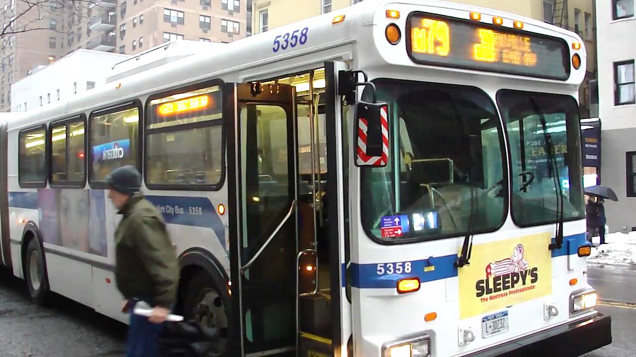 MTA New York City Bus 2000 New Flyer D60HF 5358 On The M79 @ 1st Avenue ...