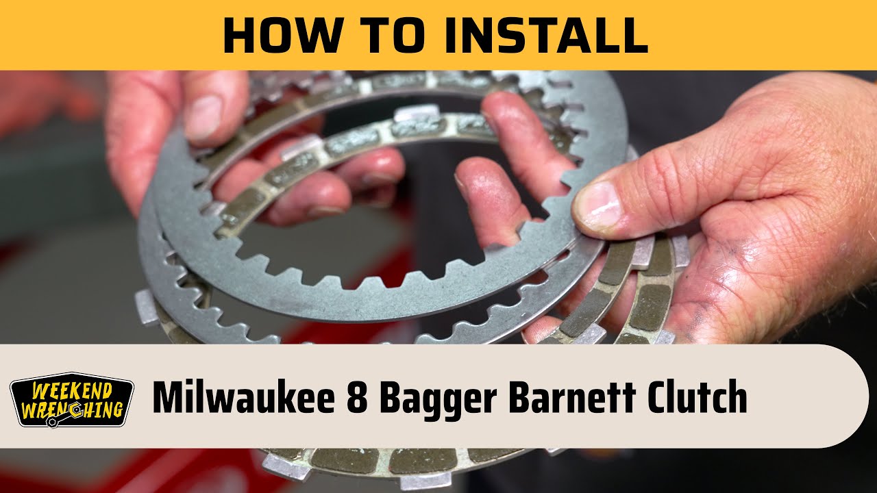 Milwaukee 8 Bagger Clutch Installation | Weekend Wrenching - YouTube