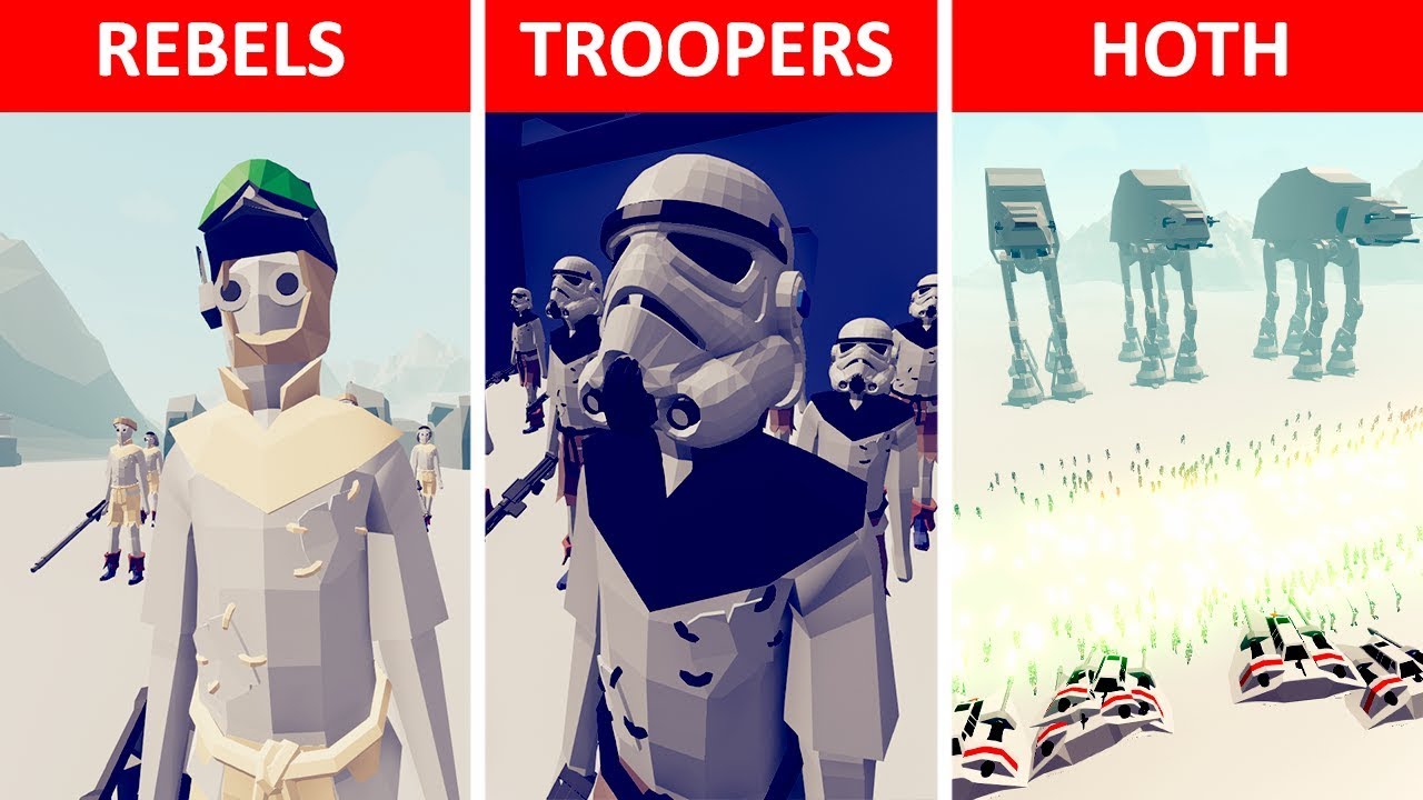 Battle of Hoth - Star Wars TABS Story - Totally Accurate Battle ...