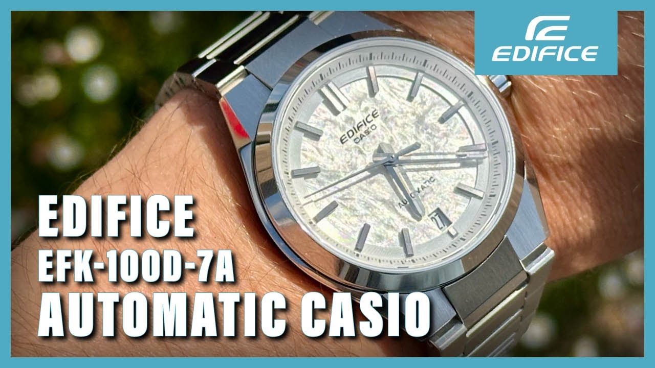 Unboxing The New Casio Edifice EFK-100D-7A - YouTube