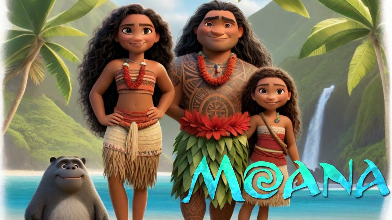 Moana Cartoon Movie | Family Ties Story - Kids Cartoon Animation ...