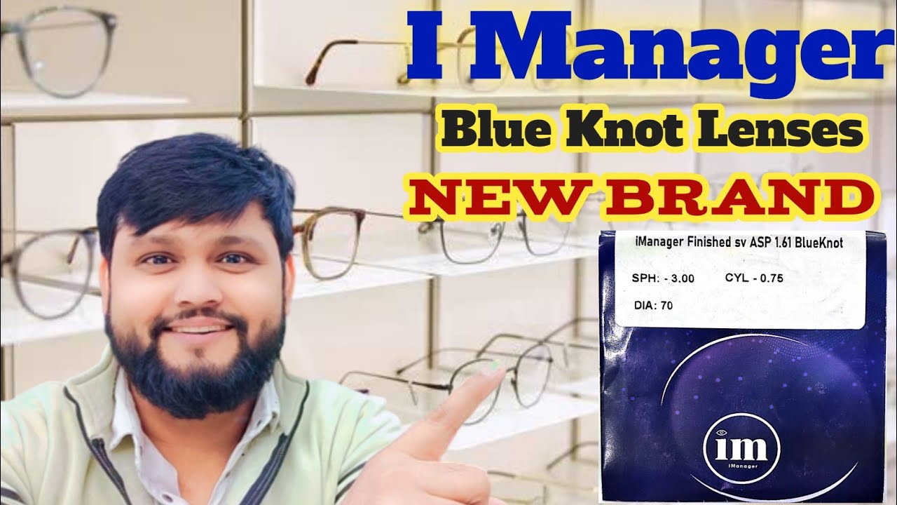 I Manager Blue Knot Lenses | I Manager Lenses - YouTube