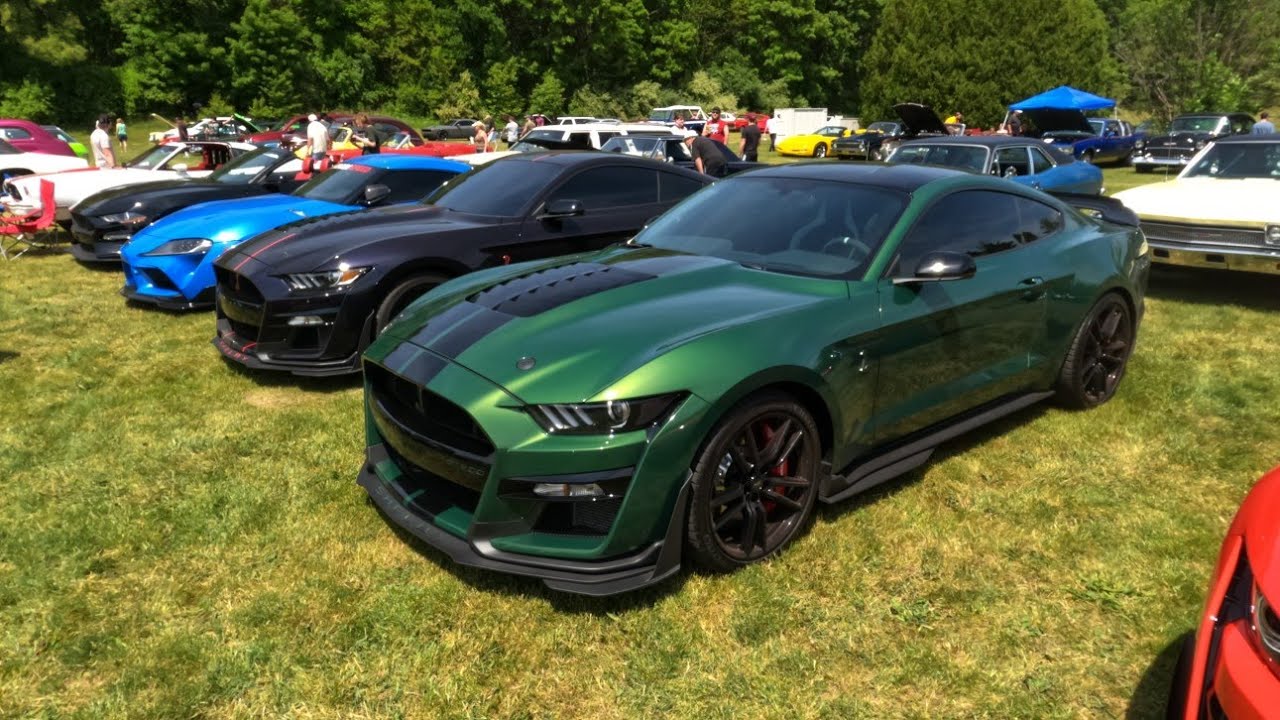 Took My Eruption Green GT500 To One Of The BIGGEST Car Shows In 2023 In ...
