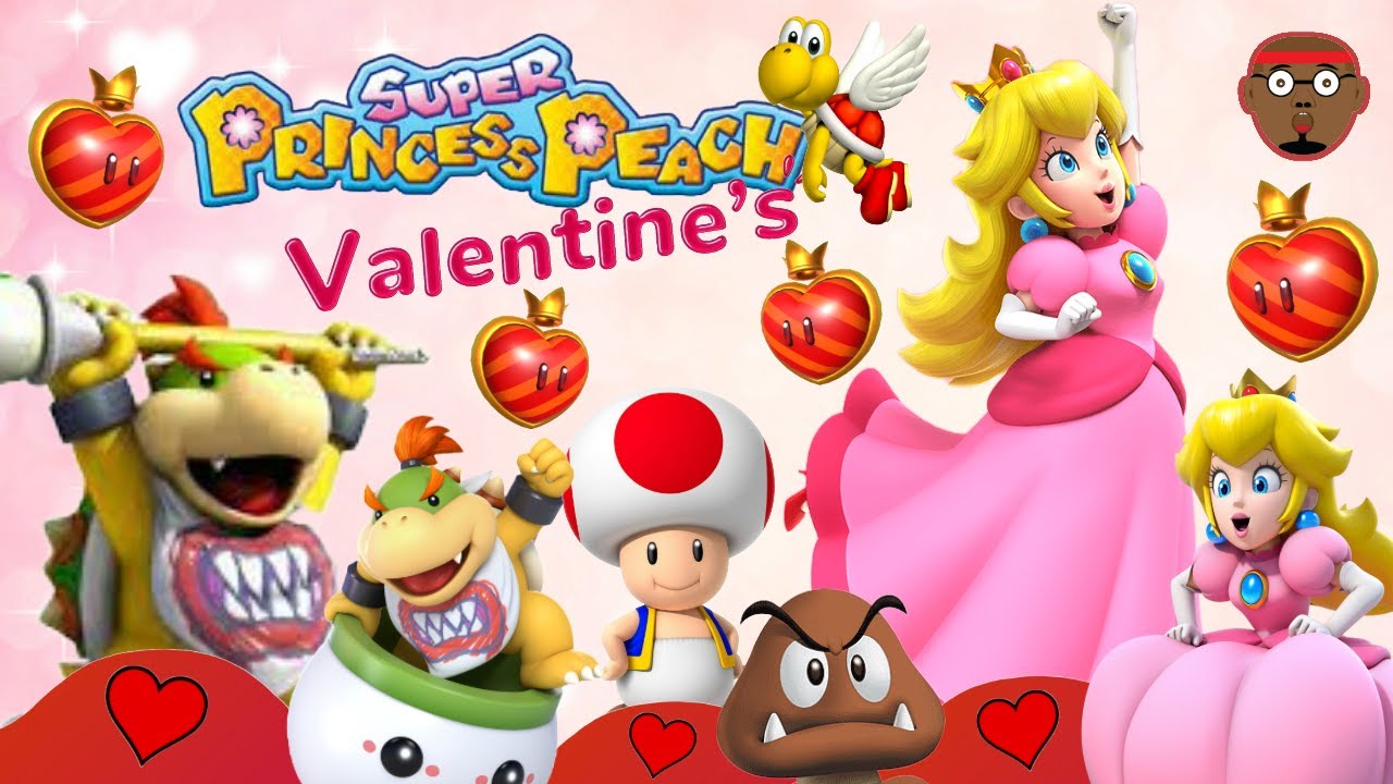 Princess Peach Valentine's | Run & Freeze | Princess Peach Valentine's ...