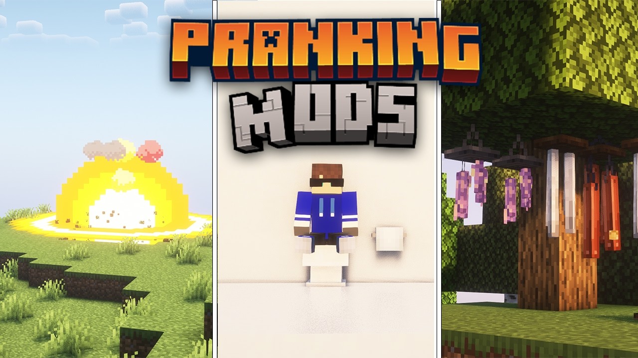 I Tested Minecraft Mods on My BEST Friend - YouTube
