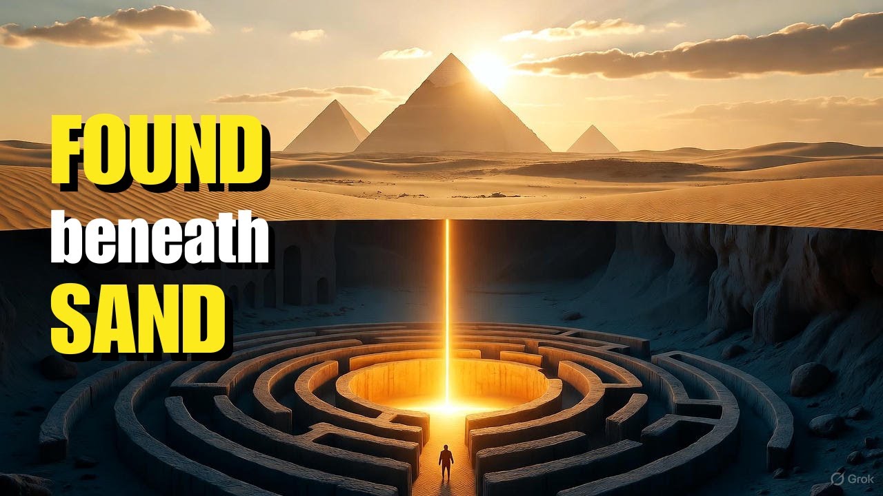 The LOST LABYRINTH of EGYPT — A CITY Buried Beneath TIME! - YouTube