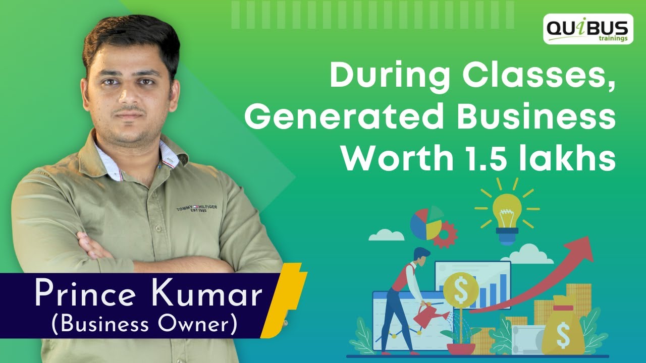 Quibus Trainings Digital Marketing Course Review by Prince Kumar ...