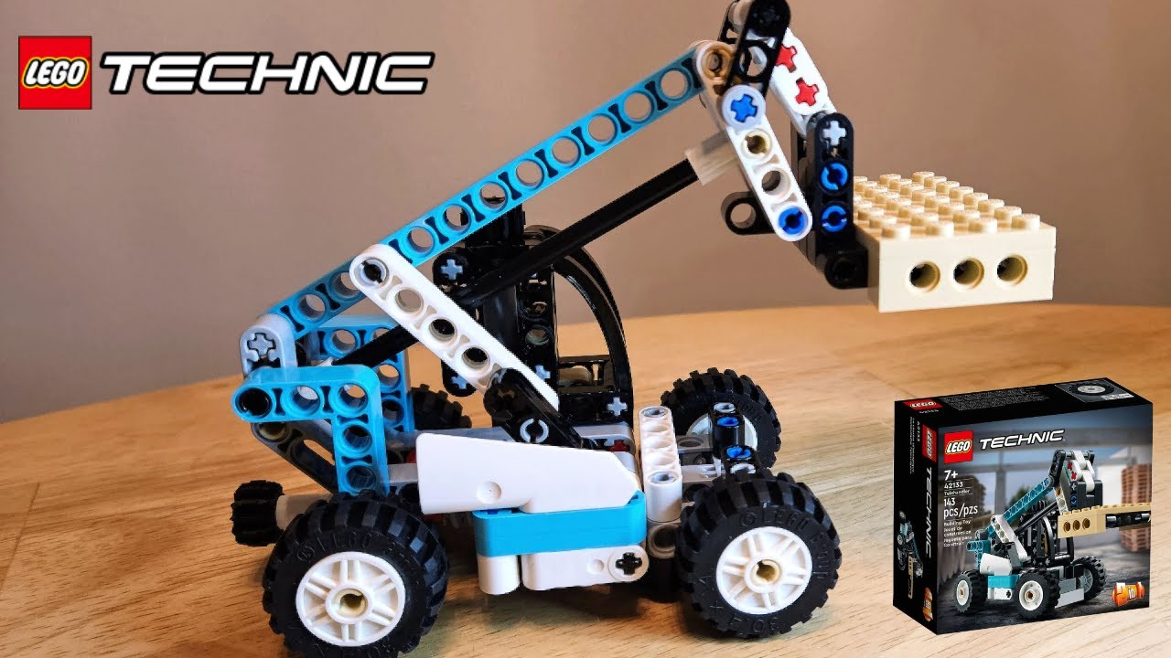 LEGO Technic Telehandler (42133): Fast & Fun Speed Build Experience ...