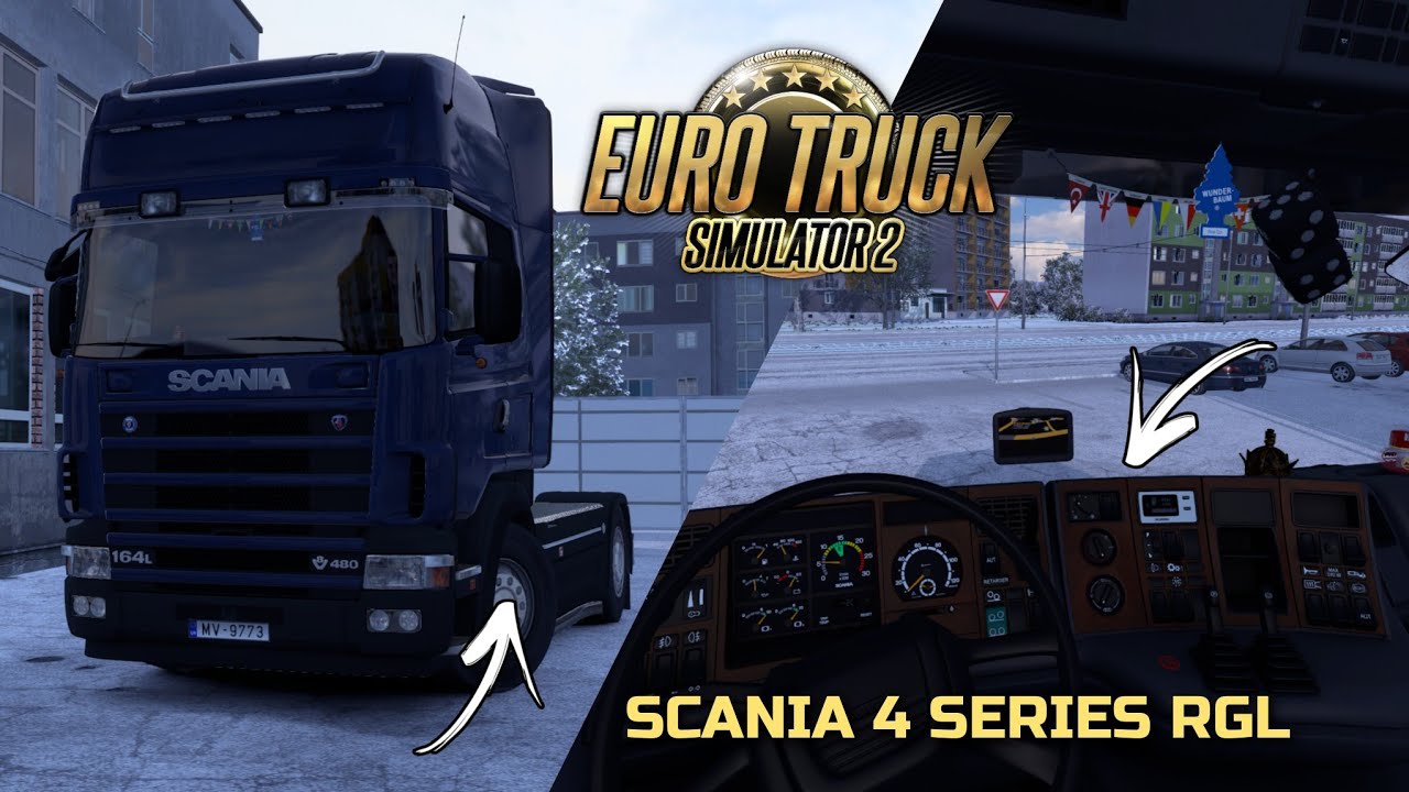 САМАЯ КАЧЕСТВЕННАЯ SCANIA 4 SERIES от RJL - ETS-2 1.46 - YouTube
