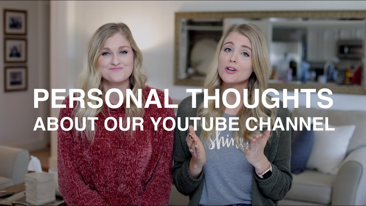 Personal Thoughts About Our YouTube Channel - YouTube