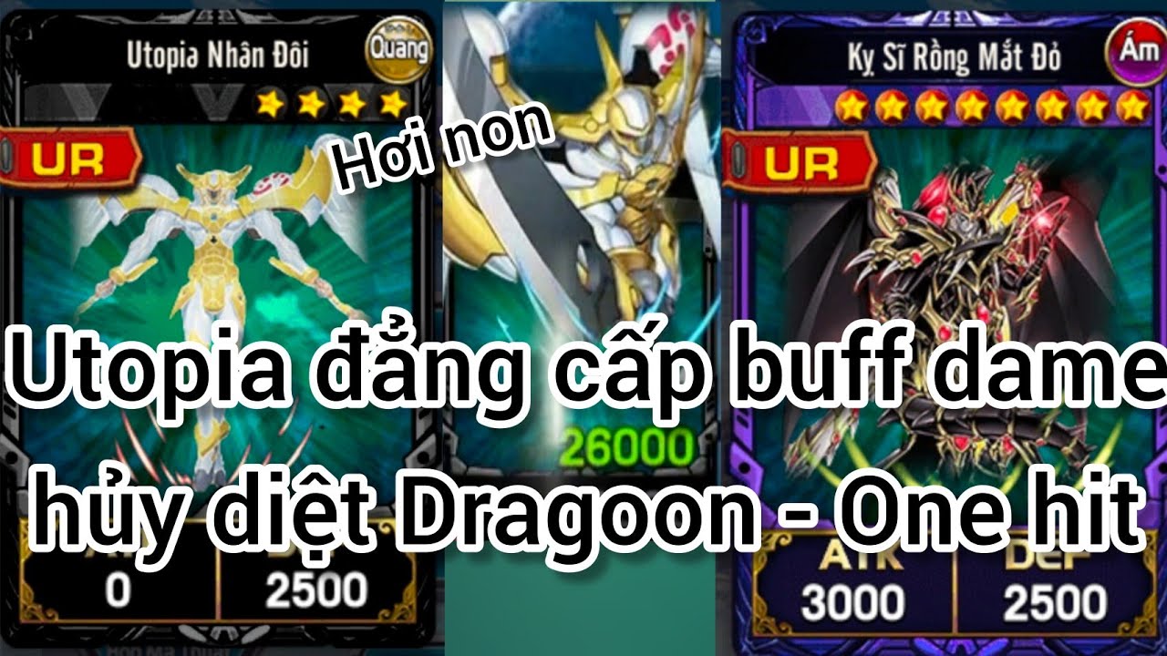 Yugi h5 : Đỉnh cao của buff dame - one hit đối thủ - YouTube