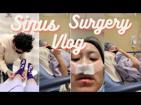 SINUS SURGERY VLOG ( one week heal time) * SO PAINFUL! I FELT LIKE DYING*
