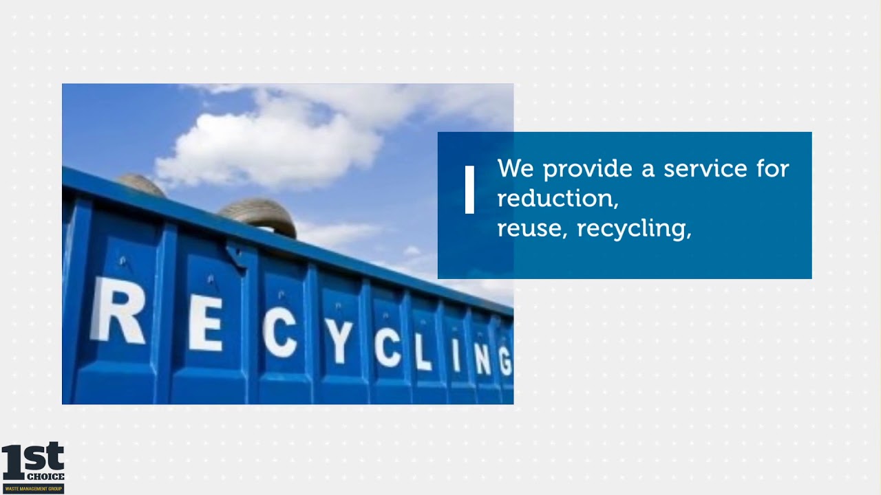 Waste Processing and Recycling Middlesborough | 1st Choice Waste ...
