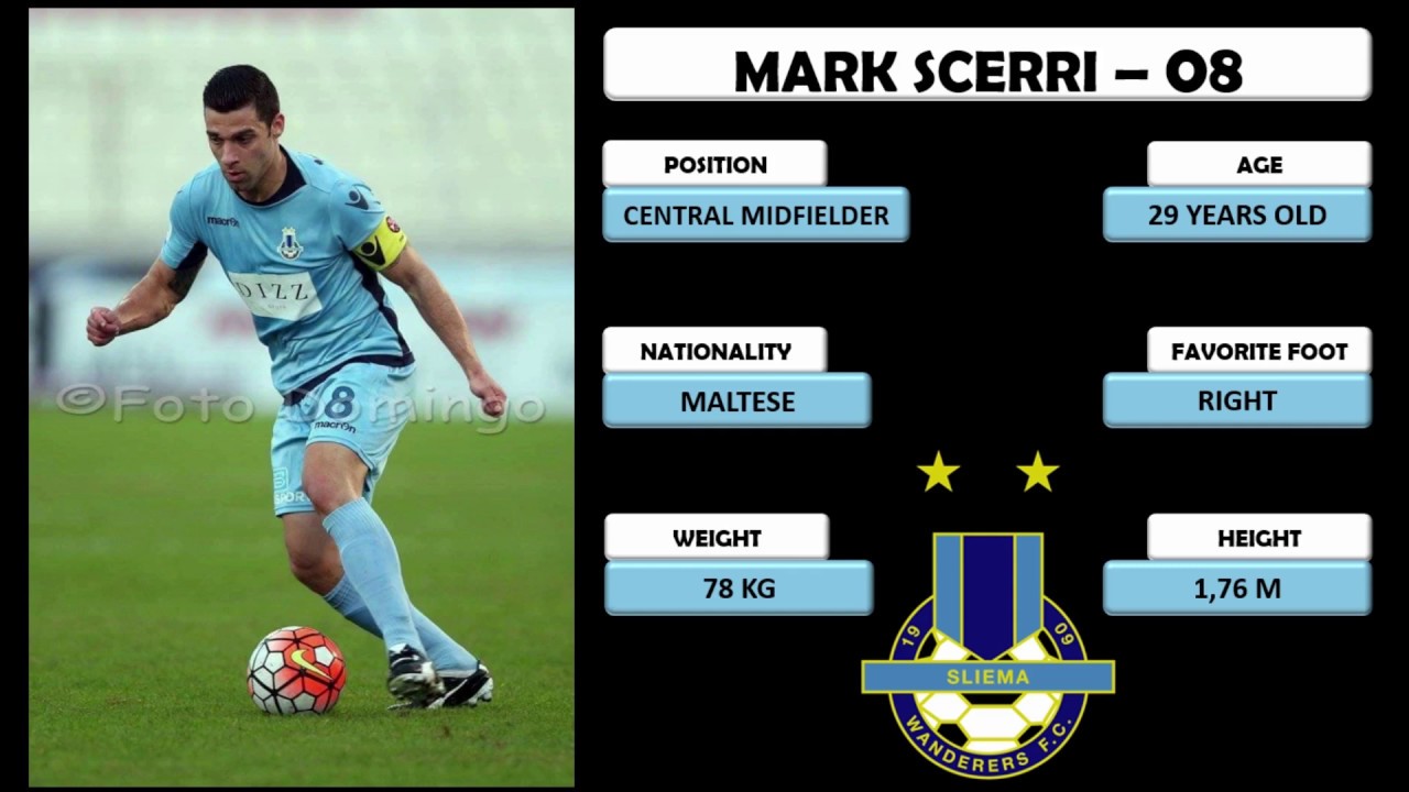 2018/2019 - Mark Scerri - Central Midfielder - Highlights - YouTube