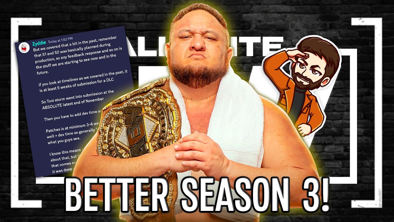 Big News for Season 3 of AEW Fight Forever! - YouTube