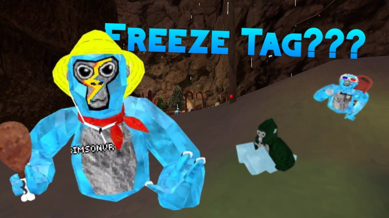 i tried the new gorilla tag freeze tag #gorillatag - YouTube