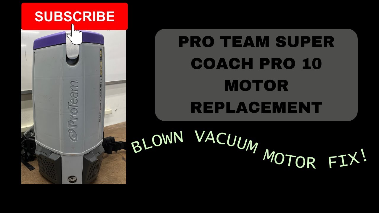 Pro Team Supercoach Pro 10 Motor Replacement (107303) - YouTube