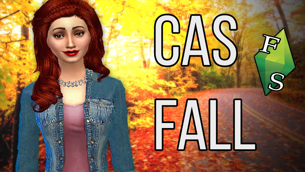 ♥♥Sims 4 CAS Autumn/Fall Sim♥♥ - YouTube