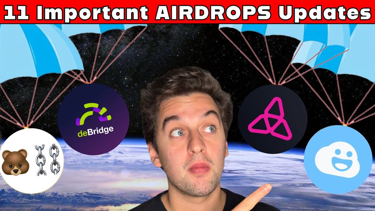 11 Important AIRDROPS Updates - DO THIS NOW - YouTube