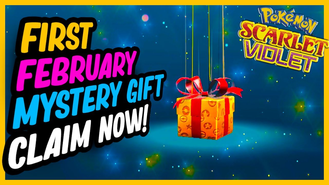 NEW Mystery Gift CLAIM NOW in Pokemon Scarlet and Pokemon Violet - YouTube