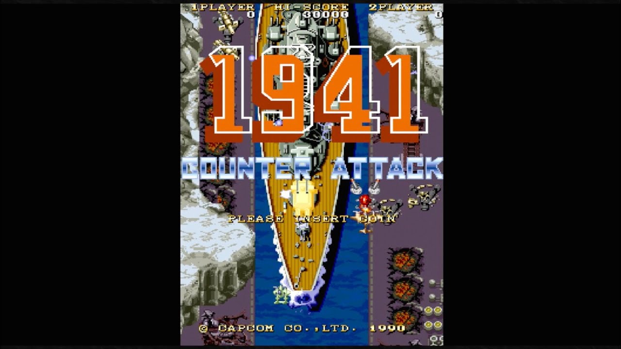 1941 Counter Attack (arcade) - Title Screen - YouTube