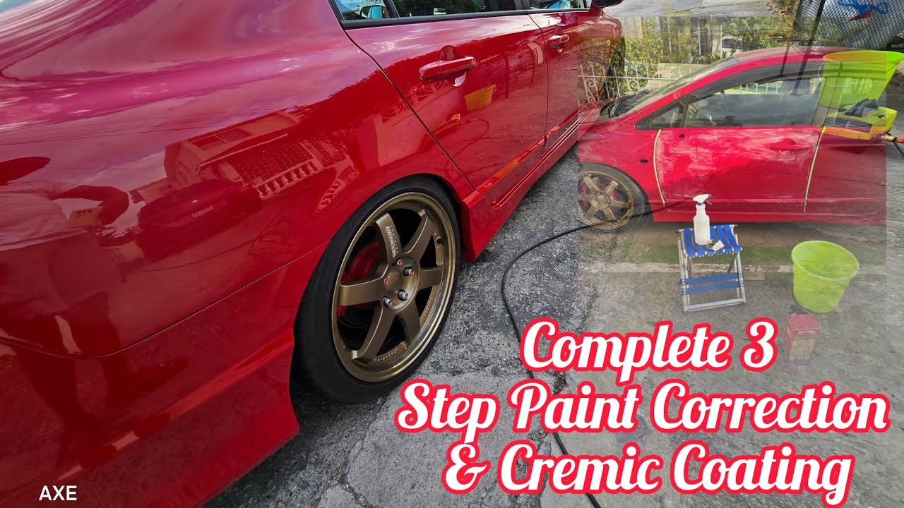 Milano Red FD2 Type R 3 Step Paint Correction & Ceramic Coating ...