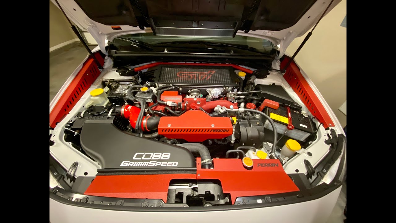 PERRIN Performance engine dress up mods review - YouTube