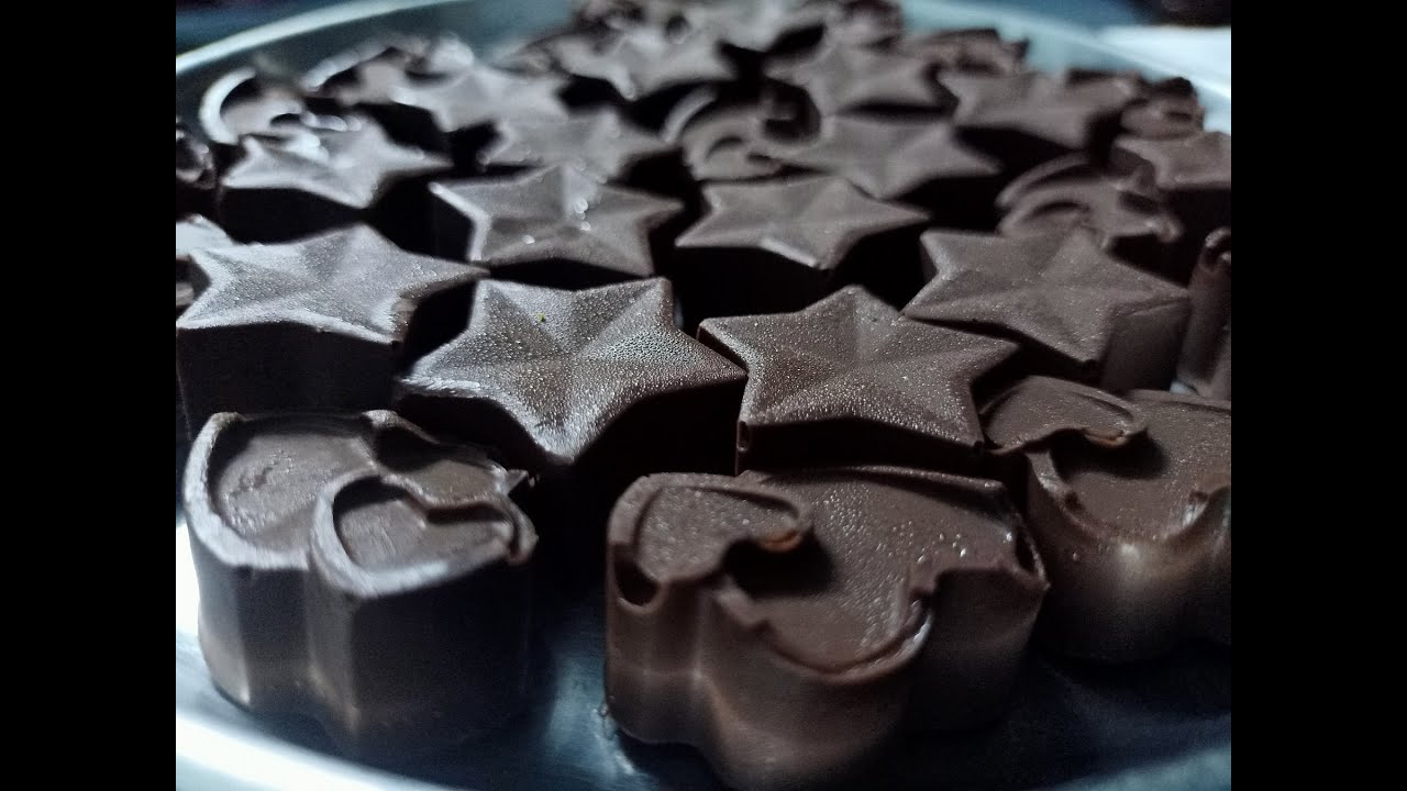 Homemade Chocolates/Easy chocolate recipe/Simple way to make chocolate ...