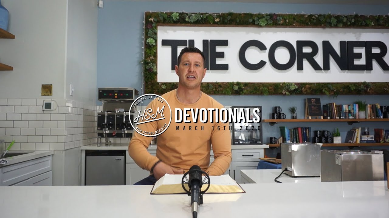 HSM Devotional: Brandon Westphal (3.16.20) - YouTube
