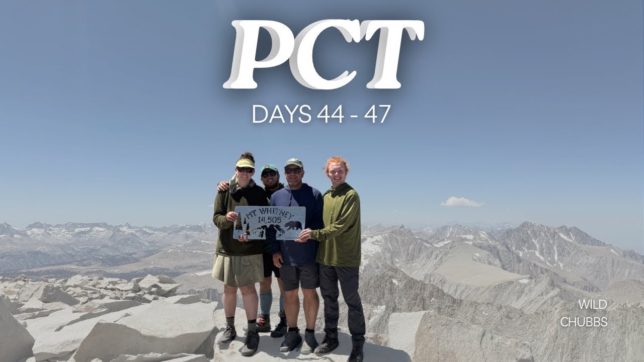 PCT days 44-47 Mount Whitney!!! - YouTube
