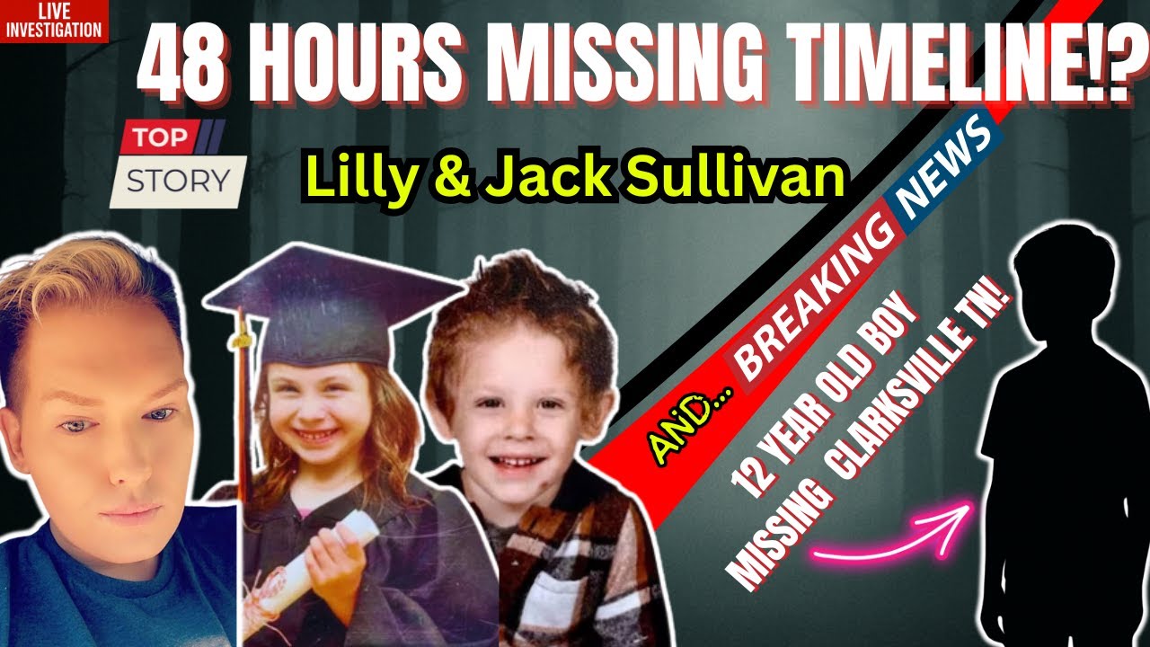 LIVE -Lilly & Jack Sullivan VANISHED W/O a Trace: What’s Not Adding Up ...