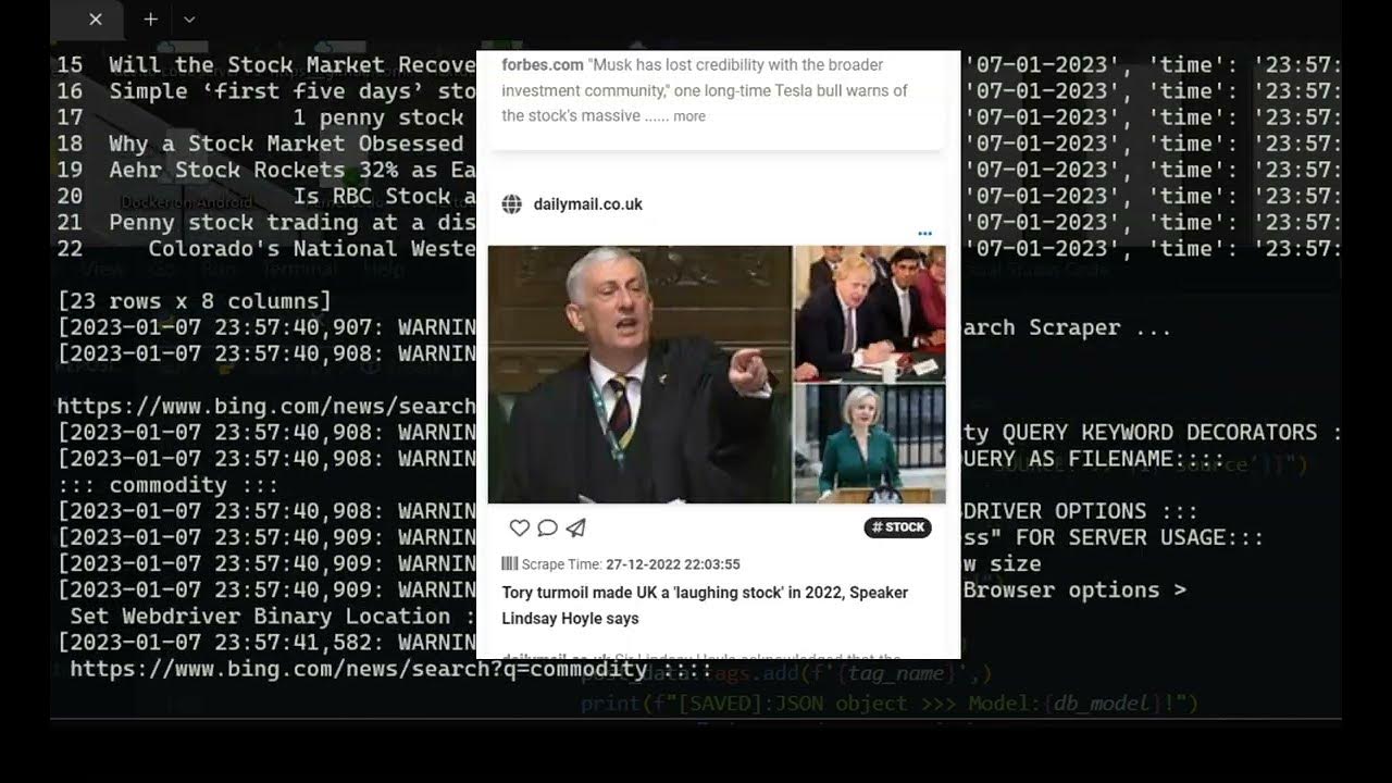 Crawlerzilla | Python & Django News Aggregator - YouTube