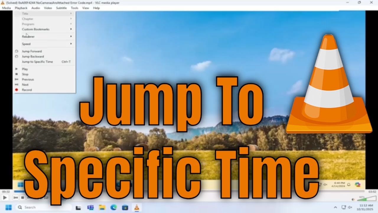 How To Jump To Specific Time in Video/Audio in VLC Media Player [Guide ...