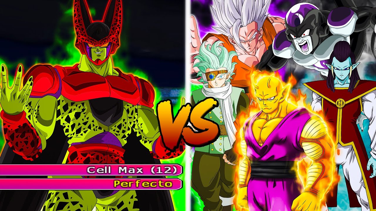 Perfect CellMax vs Team DBS 😈 / DBZ Budokai Tenkaichi 3 MODS - YouTube