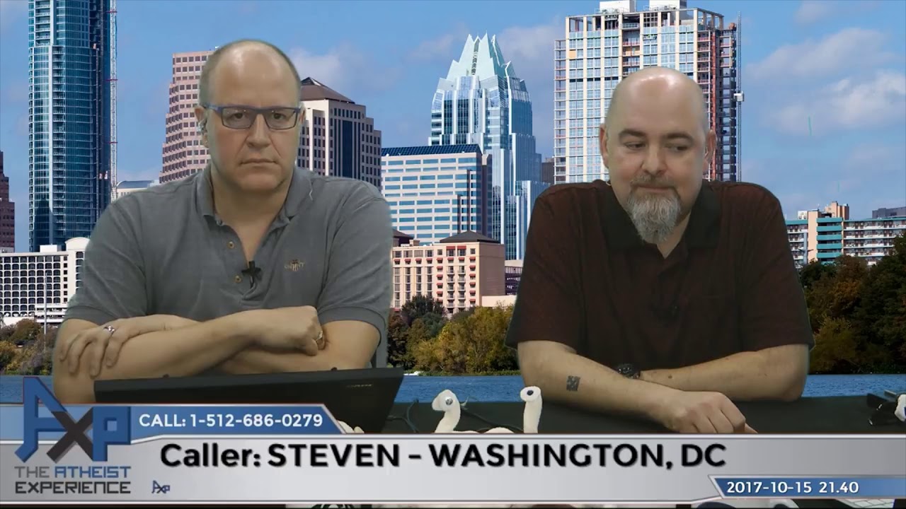 Objective Morality | Steven - Washington, DC | Atheist Experience 21.40 ...